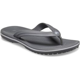 Crocs CROCBAND FLIP Sandalen Damen - Gr&ouml;&szlig;e 41-42 - grau