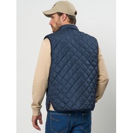 Kurzweste VINSON "VINSON Vest VMStuart", Herren, Gr. L, schwarz sapphire, Obermaterial: 100% Polyester, Westen