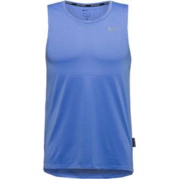 Nike Miler Breathe Funktionstank Herren - Gr&ouml;&szlig;e XL - blau
