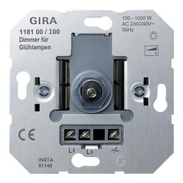 GIRA Dimmer-Einsatz 100-1000W 118100)