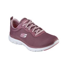 Wanderschuh Skechers "Flex", Damen, Gr. 38,5, lila (violett), Obermaterial: 100% Textilmaterial TEXMAT., Schuhe Wanderschuh