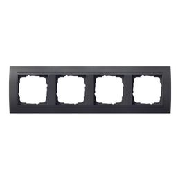 GIRA Abdeckrahmen 4f. anth f.anth.ZL,bruchsich. 021408)