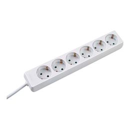 Bachmann Steckdosenleiste 6fach 1,5m, sw 381.141S)