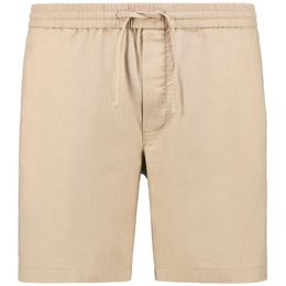Gro&szlig;e Gr&ouml;&szlig;en Tommy Hilfiger Chino-Shorts mit Leinen Farbe beige Gr&ouml;&szlig;e: W46
