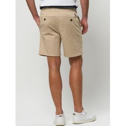 Shorts VINSON "VINSON Shorts VMSigurd", Herren, Gr. L, Normalgr&ouml;&szlig;en, humus, Obermaterial: 98% Baumwolle, 2% Elasthan, Hosen Shorts