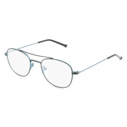 Fielmann BD 437 CL Brille Teenager | Fassung: Vollrand, Quadratisch, Blau Khaki