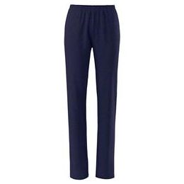 Homewearpants, Herren, Gr. 42, Normalgr&ouml;&szlig;en, bunt (beere, marine), 100% Baumwolle, Doppelpack-Farbe grau-meliert:15% Viskose, 85% Baumwolle, unifarben, lang, Hosen