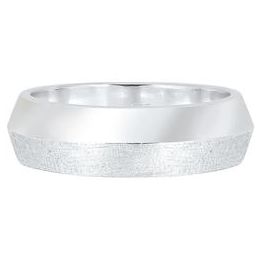 Partnerring Elli Premium "Paarring Trauring Freundschaft 925 Sterling Silber" Gr. 54, silber, Fingerringe, Damen, 54mm, Silber 925 (Sterlingsilber), 6mm
