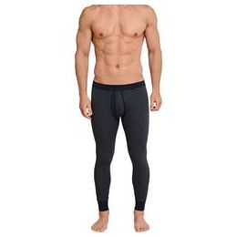 Lange Unterhose Schiesser "Lange Unterhose 1er Pack", Herren, Gr. L, blau (dunkelblau), Obermaterial: 100% Baumwolle CO., Unterhosen Lange Unterhose