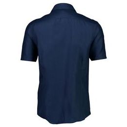 Businesshemd LINDBERGH "Business-Casual-Hemd Modern Fit", Herren, Gr. XL, Normalgr&ouml;&szlig;en, blau (navy), Obermaterial: 59% Baumwolle, 41% Leinen, Hemden