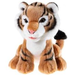 Kuscheltier Heunec "Bedrohte Tiere, Tiger", original, Pl&uuml;schfiguren, KinderH:25cm, Kuscheltier, H:25cm