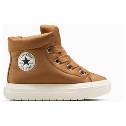Winterboots Converse "CHUCK TAYLOR ALL STAR ELEMENTS BOOT", Damen, Gr. 38, incensed, egret, schwarz, Synthetik, Schuhe Winterboots, Winterschuhe, Schn&uuml;rboots, gef&uuml;ttert, wasserabweisend