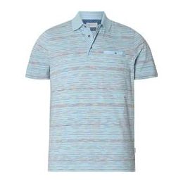 Poloshirt Babista "Poloshirt ORVENTO", Herren, Gr. 4XL, blau (hellblau), Obermaterial: 100% Baumwolle CO., Shirts