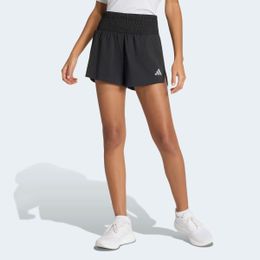 Laufshorts adidas Performance "ADI365 SEASONAL RUNNING", Damen, Gr. L, N-Gr, schwarz, normal, gr., Obermaterial: 91% Polyester, 9% Elasthan, Hosen