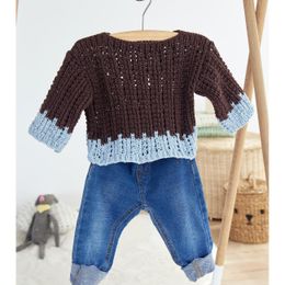 Anleitung 078/5, Babypulli aus Cotonara von Junghans-Wolle