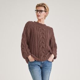 Anleitung 425/3, Pullover aus NewWool von Junghans-Wolle