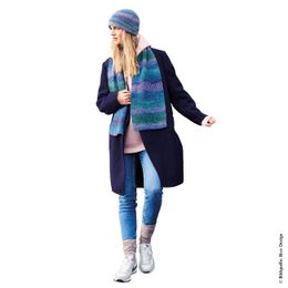 Anleitung 482/2, M&uuml;tze und Schal aus Creative Chic-Unique dk von Rico Design