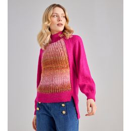 Anleitung 101/3, Pullover aus Monello-175 Uni und Monello-90 Color von Junghans-Wolle