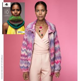 Anleitung 309/9, Jacke aus Zauberball Crazy von Schoppel Wolle