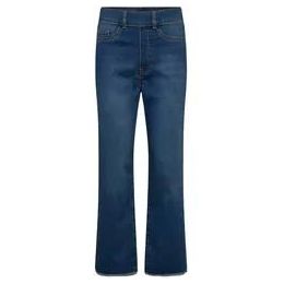 5-Pocket-Hose WASABI CONCEPT "Wasabi Concept Jeans WA-SUMMER 5", Damen, Gr. 44, Normalgr&ouml;&szlig;en, 2404 blau denim, Obermaterial: 69% Baumwolle, 28% Polyester, 3% Elasthan, Hosen 5-Pocket-Hose