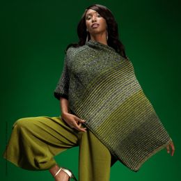 Anleitung 430/7, Poncho aus Zauberwolle von Schoppel Wolle