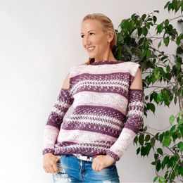 Anleitung 486/9, Pullover aus Fjord von Pro Lana