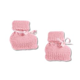 Anleitung 222/1, Babysch&uuml;hchen, Alter 6-9 Monate aus Baby Merino von Schoeller+Stahl