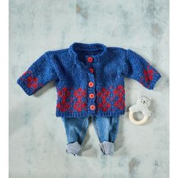 Anleitung 038/4, Baby-Jacke aus Punktino von Junghans-Wolle