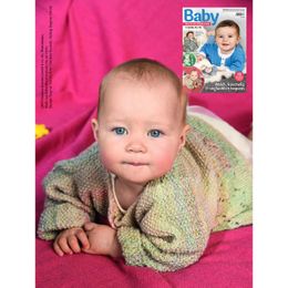 Anleitung 497/4, Babyjacke mit M&uuml;tze und S&ouml;ckchen aus Monello-175 Color von Junghans-Wolle