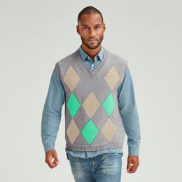 Anleitung 411/2, Herrenpullunder aus Nuovo Merino 120 von Junghans-Wolle