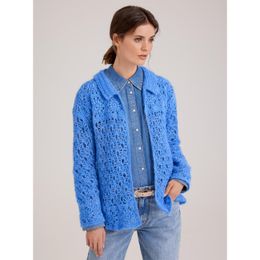 Anleitung 375/3, Geh&auml;kelte Jacke aus Aparta von Junghans-Wolle