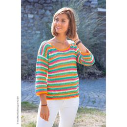 Anleitung 057/3, H&auml;kelpulli aus Bambou Cotton von Schoeller+Stahl