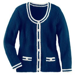 Anleitung 415/2, Damenjacke aus Merino-Cotton von Junghans-Wolle