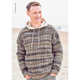 Anleitung 391/4, Herrenpullover aus Creative Melange Aran Wonderball von Rico Design