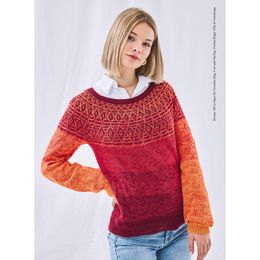 Anleitung 127/6, Pulli mit Rundpasse aus Bobbel Cotton von Woolly Hugs
