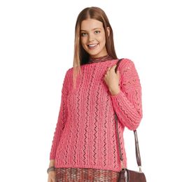 Anleitung 023/1, Pullover aus Recycle & Cotone von Junghans-Wolle