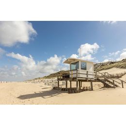 SONSTIGE Leinwandbild STRANDH&Uuml;TTE