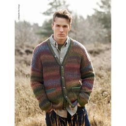 Anleitung 263/5, Herrenjacke aus Creative Melange Alpaca Wonderball dk von Rico Design