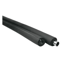 NMC AEROFLEX SH XT Rohrisolierung, Rohrd&auml;mmung - 2m, Selbstklebend, Flexibler D&auml;mmstoff aus Geschlossenzelligem Schaum Kautschukbasis, Schwarz - 28 x 15