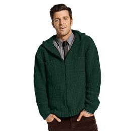 Anleitung 229/8, Herrenjacke mit Kapuze aus Merino-Classic von Junghans-Wolle