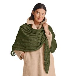 Anleitung 023/2, Schultertuch aus Wool-Cotton von Junghans-Wolle