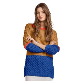 Anleitung 039/9, Oversize Pullover, 2-f&auml;dig aus Cotonia II von Junghans-Wolle