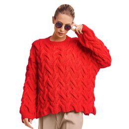 Anleitung 128/2, Pullover aus Wool-Cotton von Junghans-Wolle