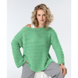 Anleitung 028/6, Pullover aus Lotti-Uni von Junghans-Wolle