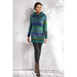 Anleitung 411/9, Rollkragenpullover aus Scala von Junghans-Wolle