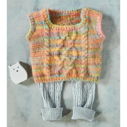 Anleitung 011/4, Babypullunder aus Flou von Junghans-Wolle