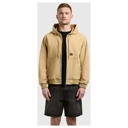 Anorak Khujo "RHIIS", Herren, Gr. S, beige, Canvas, 100% Baumwolle, regular fit h&uuml;ftlang, eingesetzt Rippstrickb&uuml;ndchen, Jacken