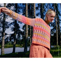 Anleitung 059/5, Pullover aus Illusion von Lang Yarns