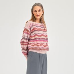 Anleitung 257/3, Pullover aus Nuovo Merino 120 und Batique von Junghans-Wolle