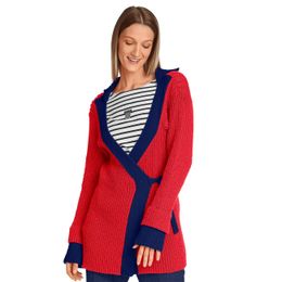 Anleitung 030/2, Wickeljacke aus Nuovo Merino 180 von Junghans-Wolle